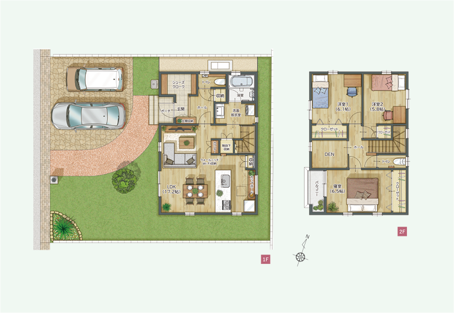 プラン｜【公式】ダイアテラス上所Ⅲ街区｜Dia Land (ディアランド)｜ダイア建設新潟株式会社